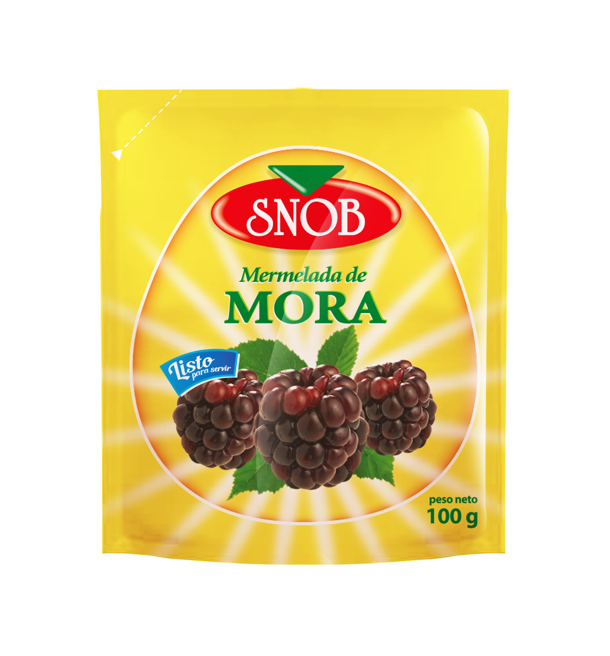 MERMELADA SNOB DE MORA SACHET