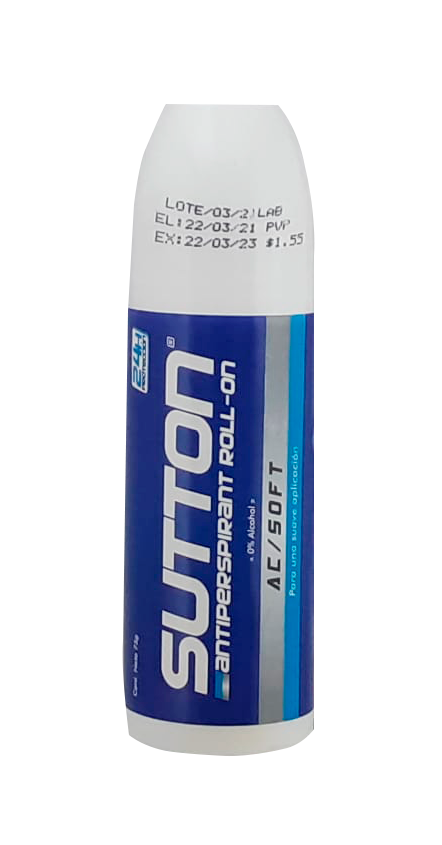 DESODORANTE SUTTON ROLLON AC-SOFT